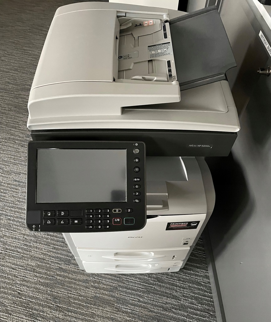 Ricoh Aficio SP 5200S - 12676717075 - oficjalne archiwum Allegro