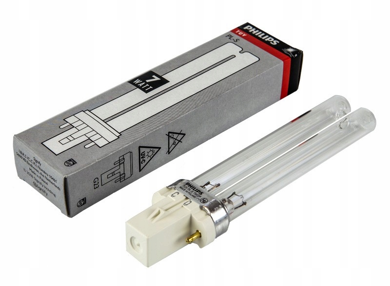 ŚWIETLÓWKA BAKTERIOBÓJCZA UV-C 7W G23 2P PHILIPS - 9393222580 ...