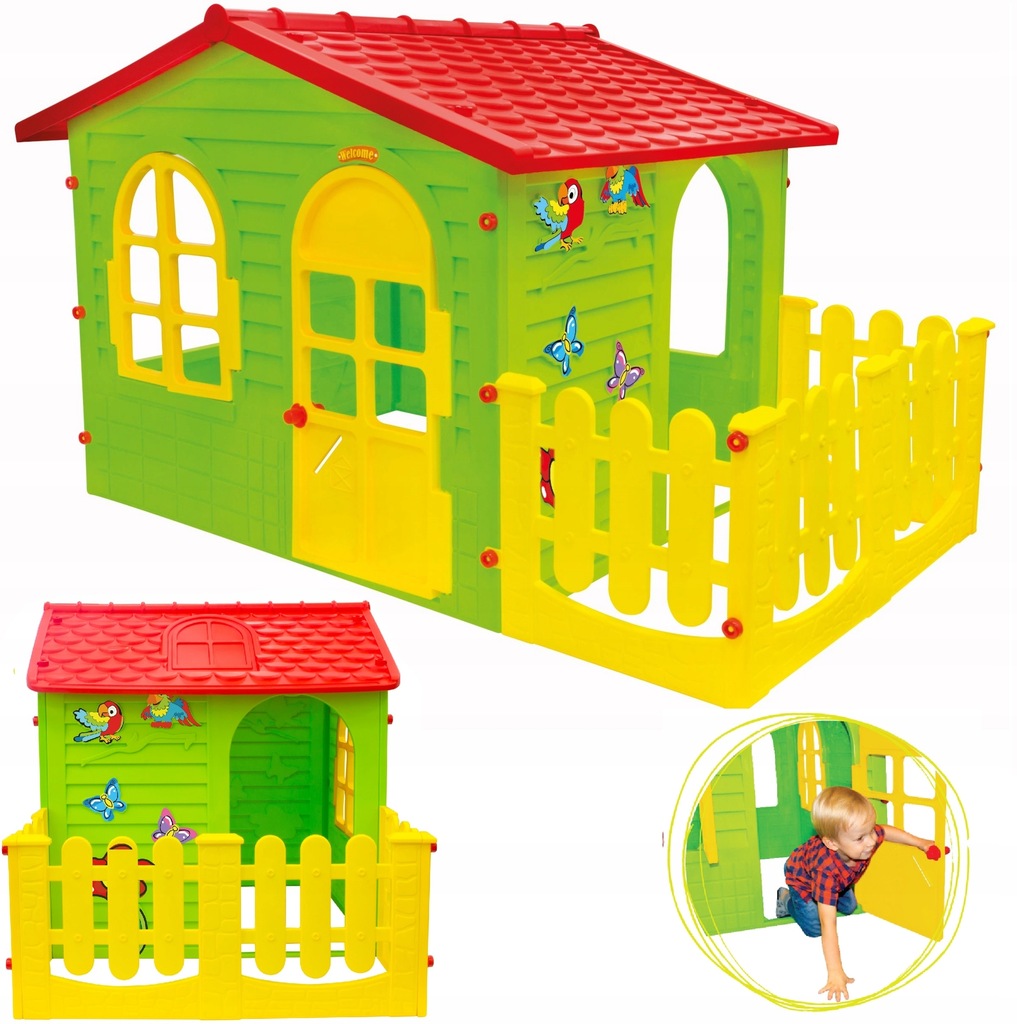 Купить MOCHTOYS PLOTEK САДОВЫЙ ДОМИК + ГОРКА 180см: отзывы, фото и ...