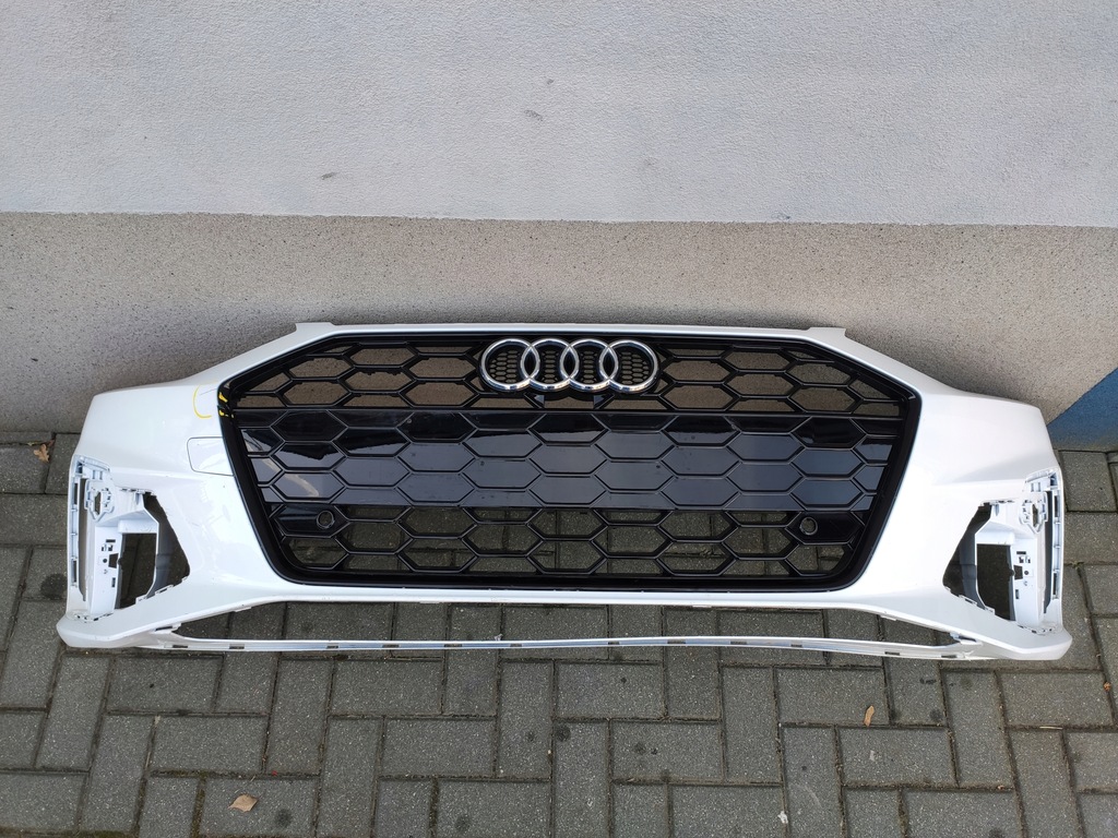 AUDI A4 B9 Lift S-LINE zderzak przód 8W0807437AR - 11362334808 - oficjalne archiwum Allegro