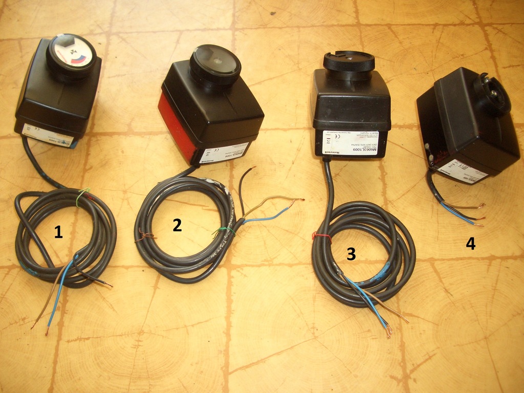 Siłownik do zaworu M6063L1009 HONEYWELL (mocny7Nm) - 12456135273 ...