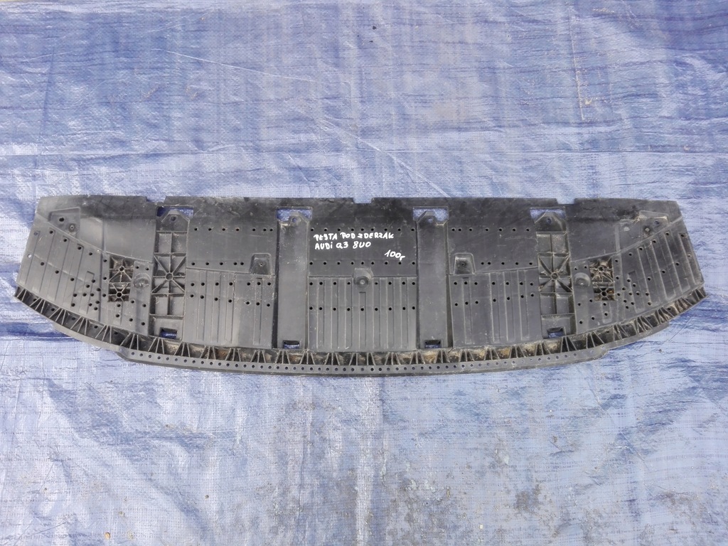 AUDI Q3 8U0807233C PŁYTA OSŁONA POD ZDERZAK PRZÓD - 12504136381 ...