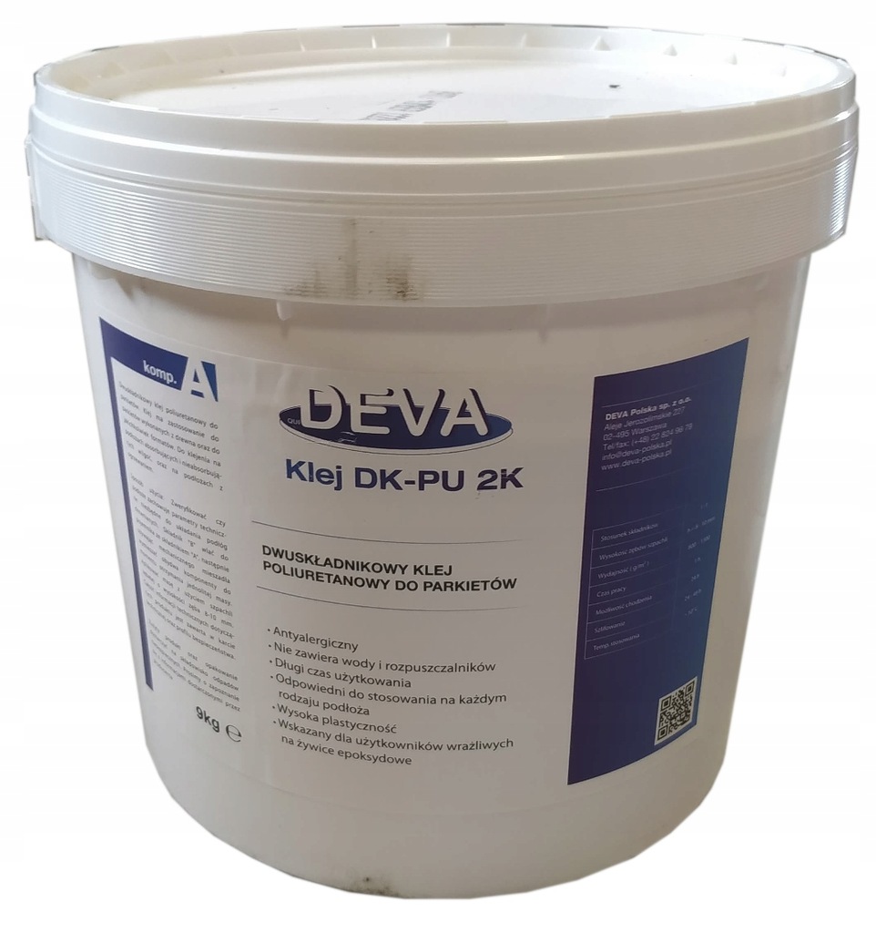 Klej dwuskładnikowy Deva Pelpren PL60E DK PU 2K - 8540346394 - oficjalne archiwum Allegro