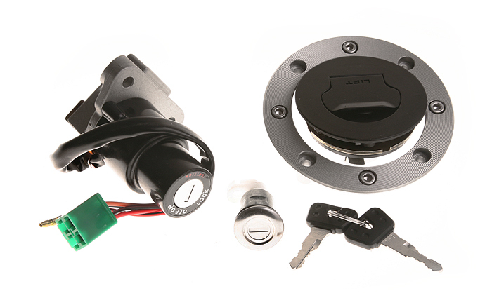 Stacyjka plus zamki zestaw Hyosung GT125 GT250 - 11911279089 - oficjalne archiwum Allegro