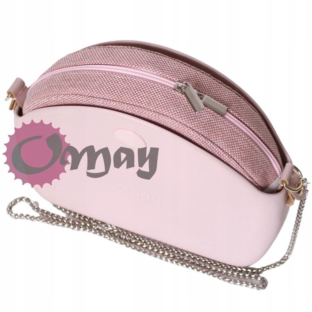 organizer OBAG MOON LIGHT plecionka pudrowy róż - 13827809228 ...