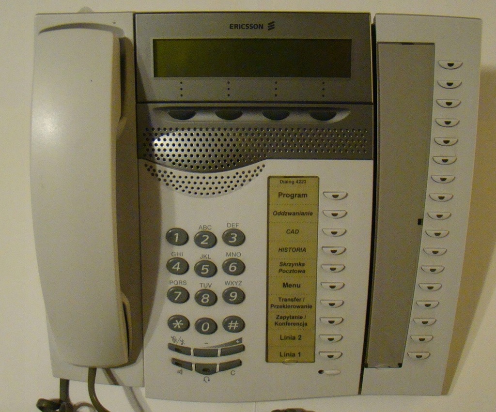 Telefon Ericsson Dialog 4223 z przystawką KEY - 13149934094 - oficjalne ...