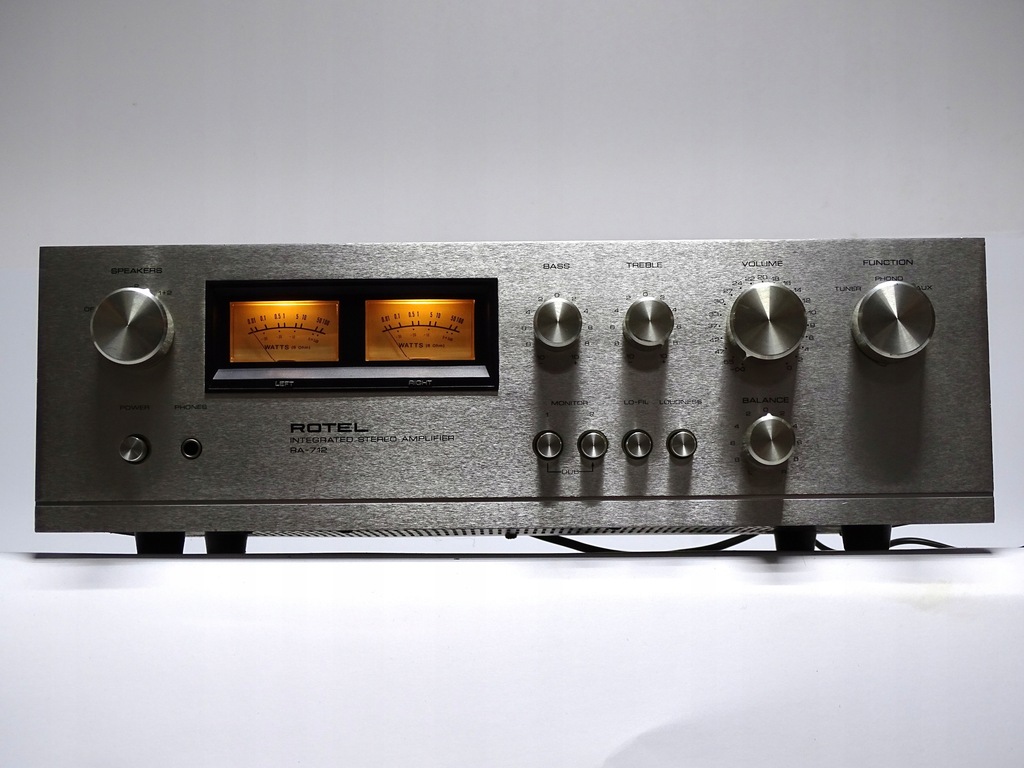 ROTEL RA-712 WZMACNIACZ STEREO UZYWANY - 8523161376 - oficjalne ...