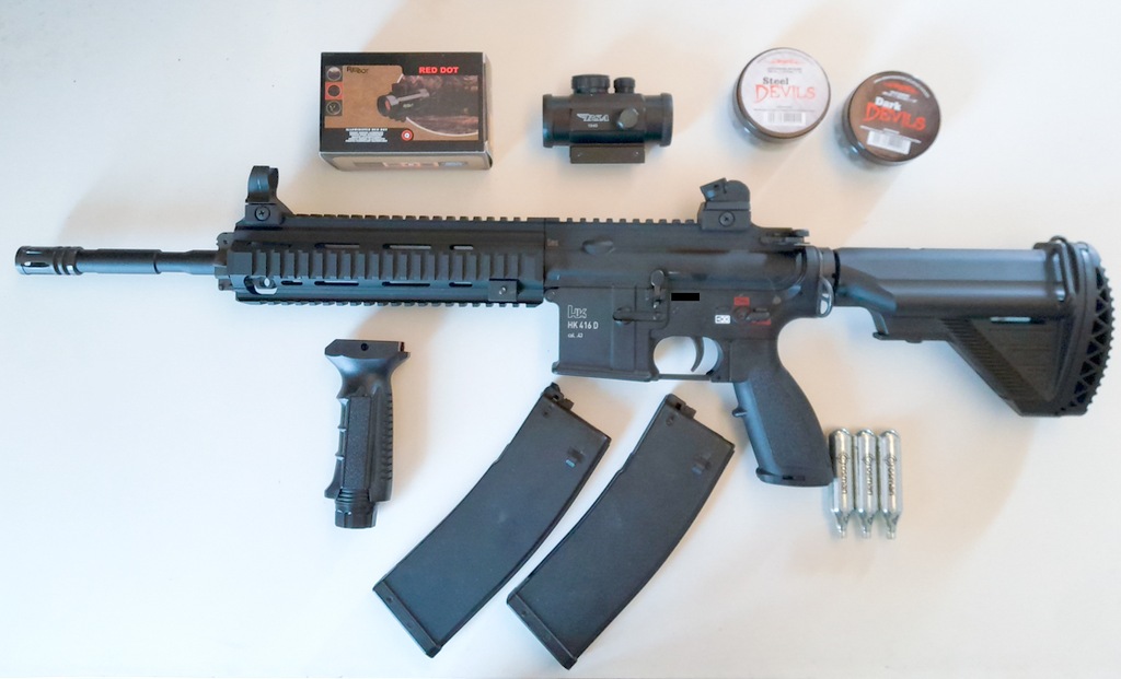 Heckler&Koch HK 416 D cal.43 - karabinek RAM kule - 14838621077 ...