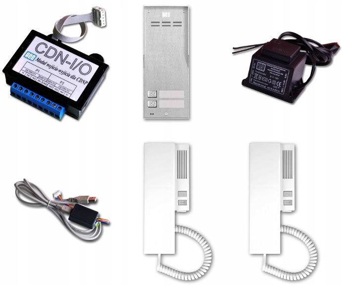 Domofon ACO familio 2-rodzinny natynkowy,obsługa - 11327758968 ...