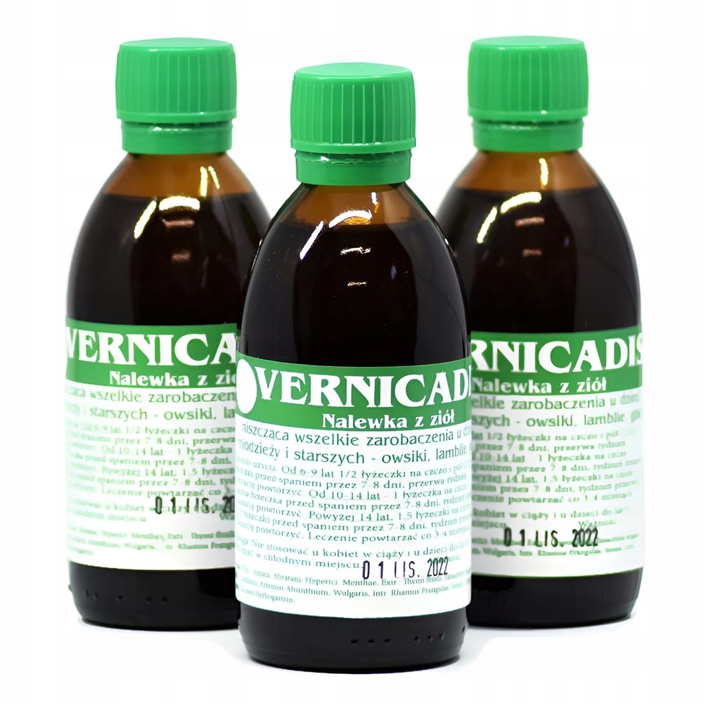 VERNICADIS - PASOŻYTY -owsiki-lamblie-glisty 100ml - 12061119612 ...