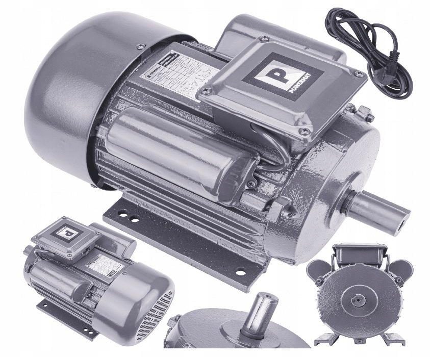 SILNIK ELEKTRYCZNY jednofazowy 2,2kW 2800W 230V - 11000807002 - oficjalne archiwum Allegro