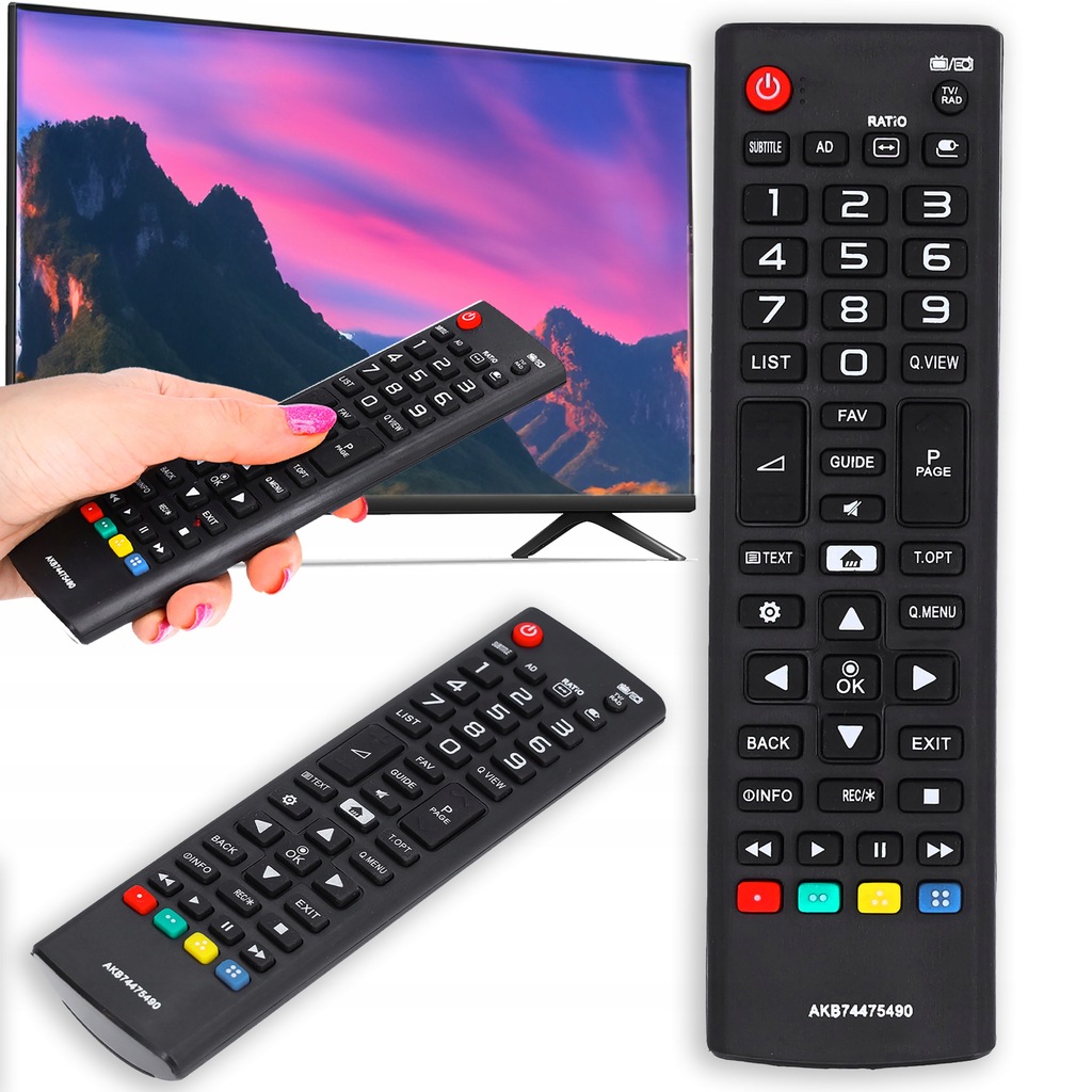 Pilot LG uniwersalny do telewizora TV LED Smart wszystkie modele zamienny - 15039059245 ...