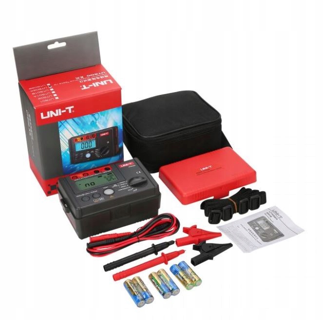 Miernik rezystancji izolacji cyfrowy UNI-T 2500V - 8276016049 - oficjalne archiwum Allegro