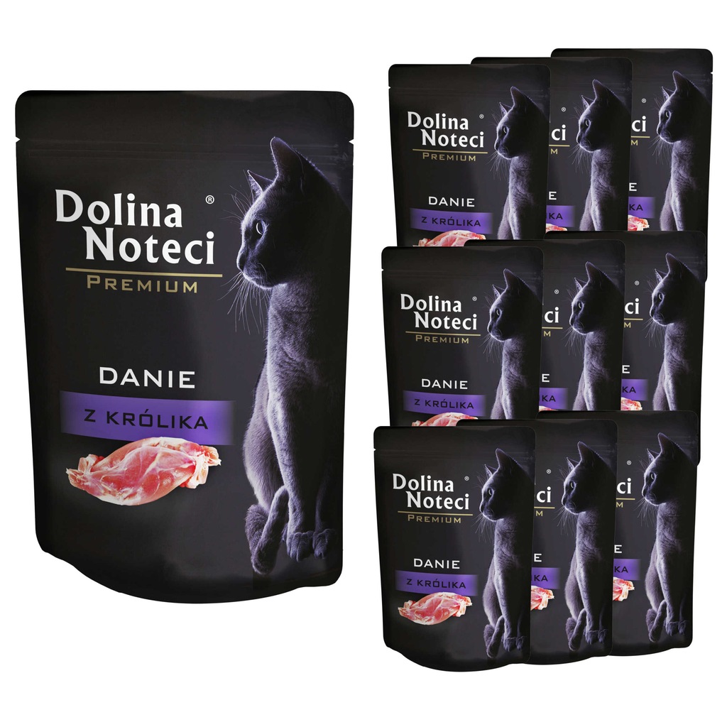 Dolina Noteci Kot Danie z Królika 10x85g - 11837737867 - oficjalne archiwum Allegro