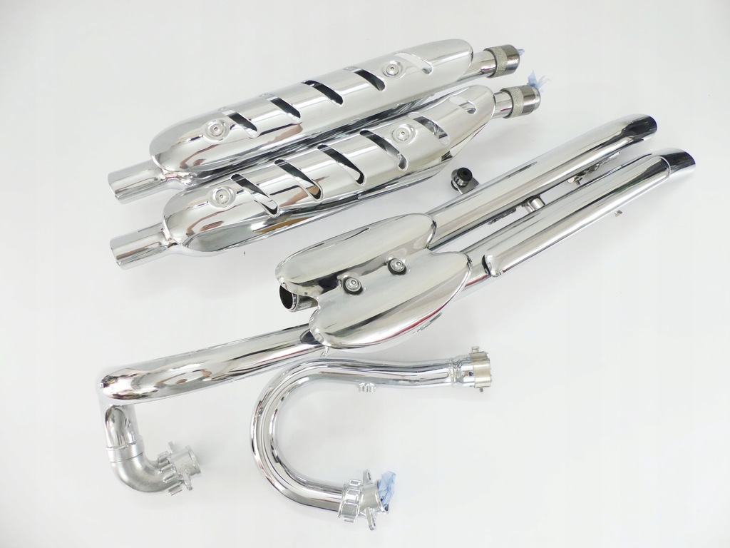 TŁUMIK + KOLEKTOR + OSŁONA TRIUMPH SCRAMBLER KO0 - 11995870822 ...