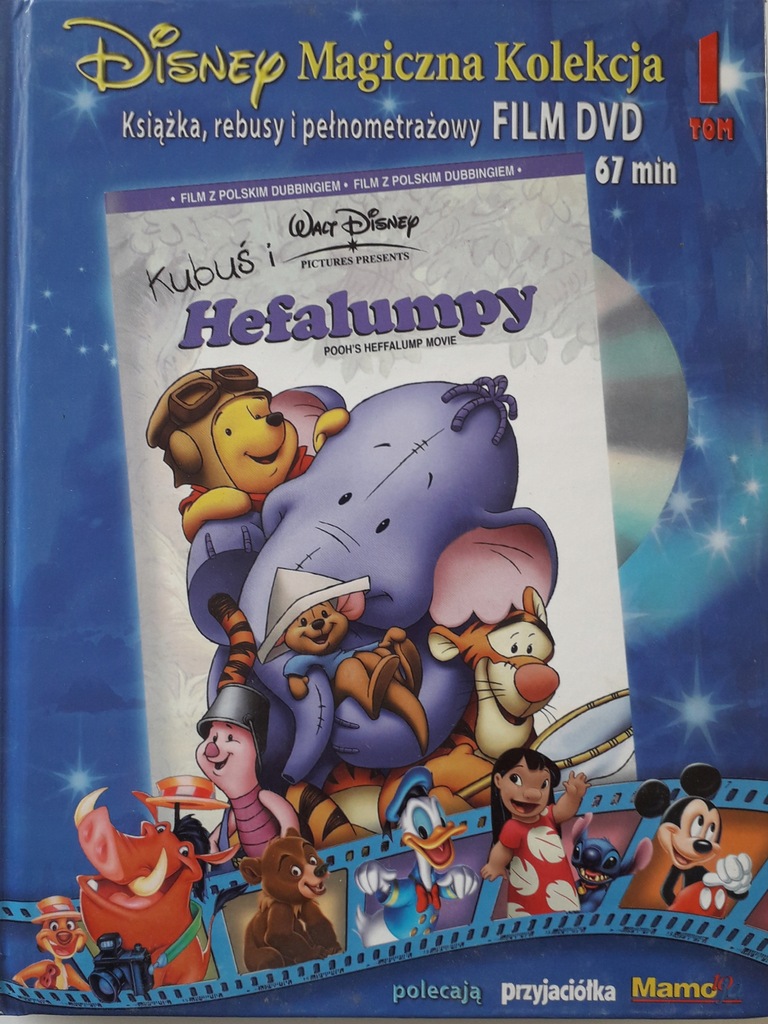 KUBUŚ I HEFALUMPY - BAJKA DVD I KSIĄŻECZKA HIT - 7816098616 - oficjalne ...