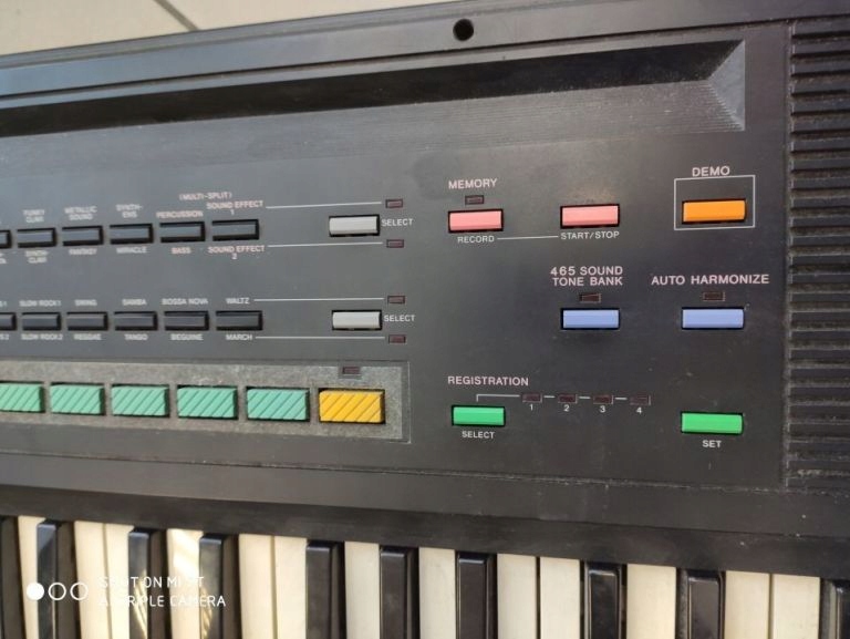 KEYBOARD CASIO CASIOTONE CT-660 - 9169058536 - oficjalne archiwum Allegro