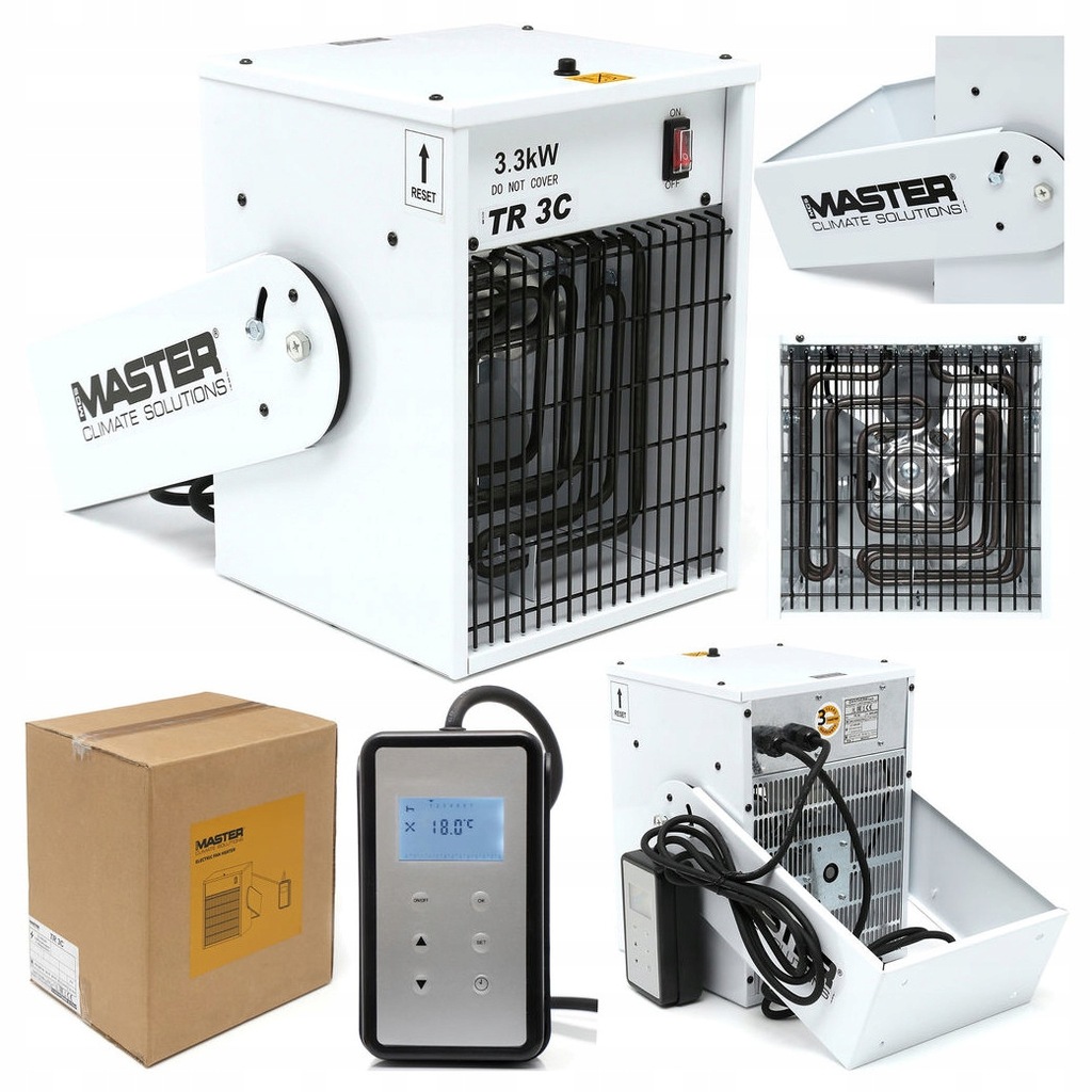 NAGRZEWNICA ELEKTRYCZNA MASTER TR 3C - 9526740078 - oficjalne archiwum ...