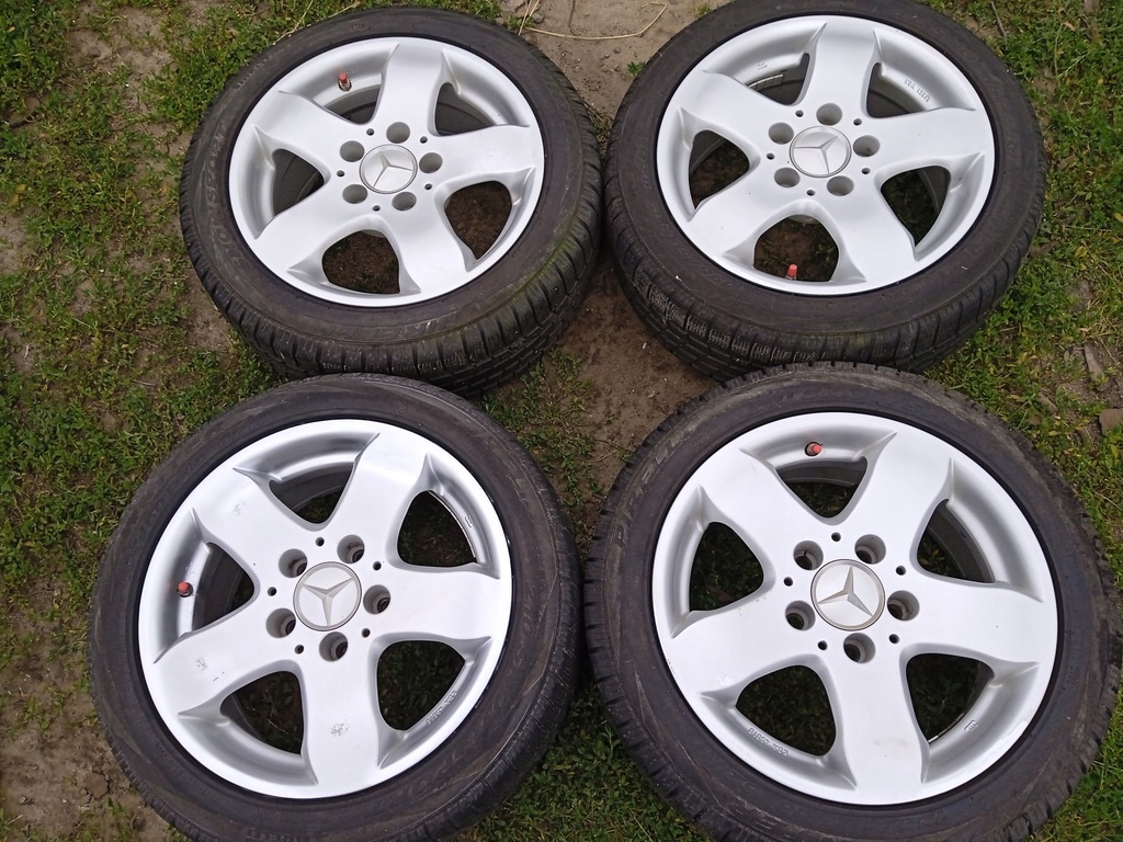 Felgi aluminiowe 5x112 Mercedes A klasa W169 W201 - 12382268578 - oficjalne archiwum Allegro