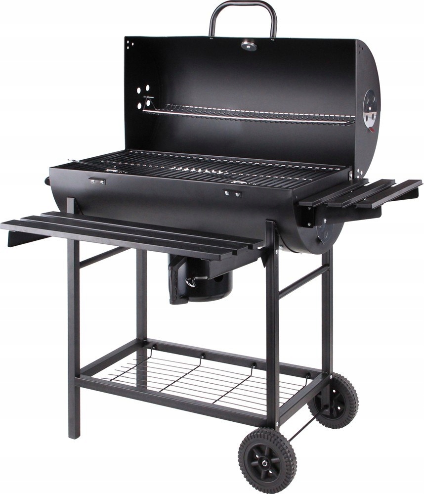 GRILL OGRODOWY Z POKRYWĄ RUSZT 71CM DUŻY PORZĄDNY - 13553548145 ...