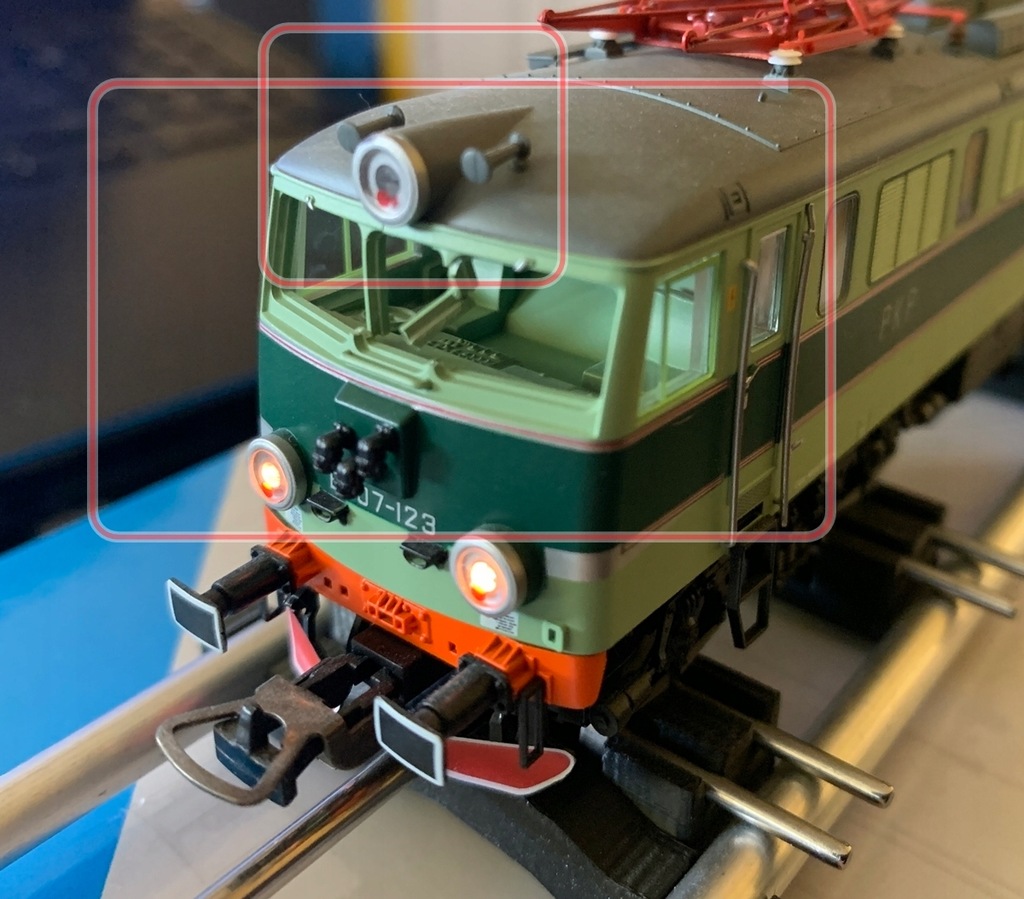 Lokomotywa EU07-123 PKP PIKO 96380 USZKODZONA - 13520217566 - oficjalne archiwum Allegro