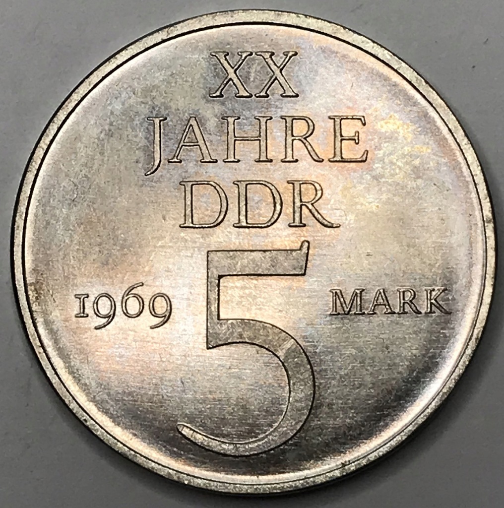 NRD 5 MAREK 1969 XX lat DDR *453 - 15141642479 - oficjalne archiwum Allegro