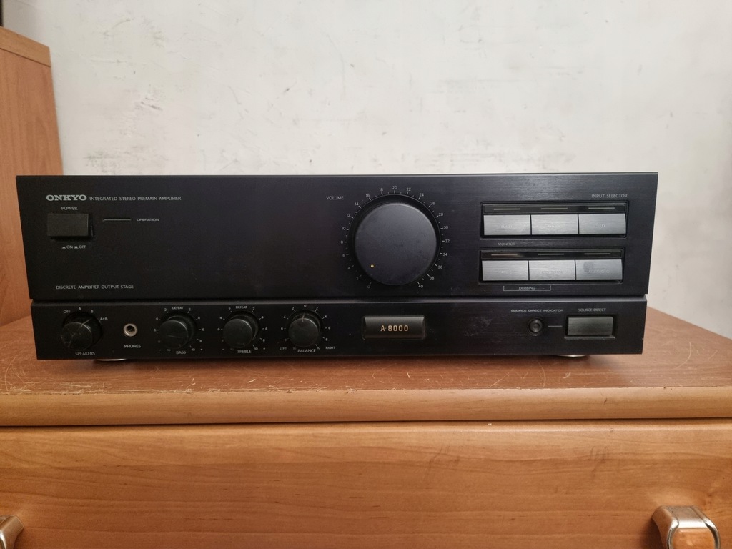 Wzmacniacz Onkyo A8000 - 15242444914 - oficjalne archiwum Allegro