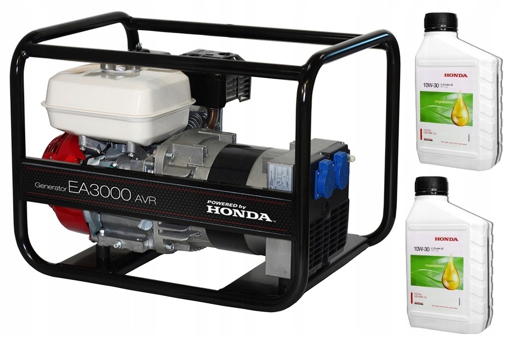 Agregat Honda EA3000AVR 3,0kW Stabilizacja AVR - 11477405923 - oficjalne archiwum Allegro
