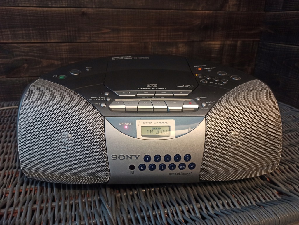 533. RADIOMAGNETOFON SONY CFD-S400L - 14384222453 - oficjalne archiwum ...