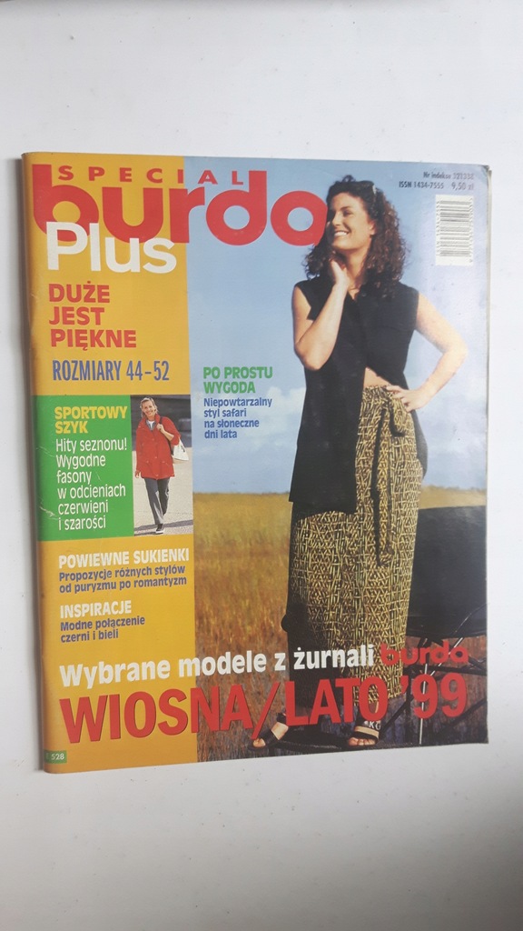 BURDA SPECIAL PLUS DUZE JEST PIEKNE wiosna/lato 99 - 12561058940 - oficjalne archiwum Allegro