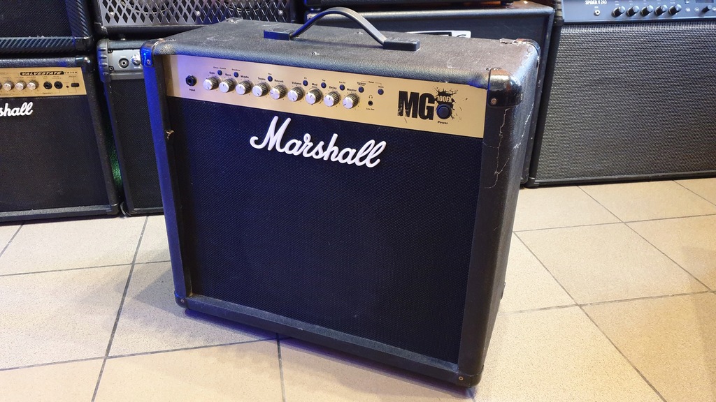 Marshall MG100FX - Rarytas! Legendarny wzmacniacz - 10479767360 - oficjalne archiwum Allegro