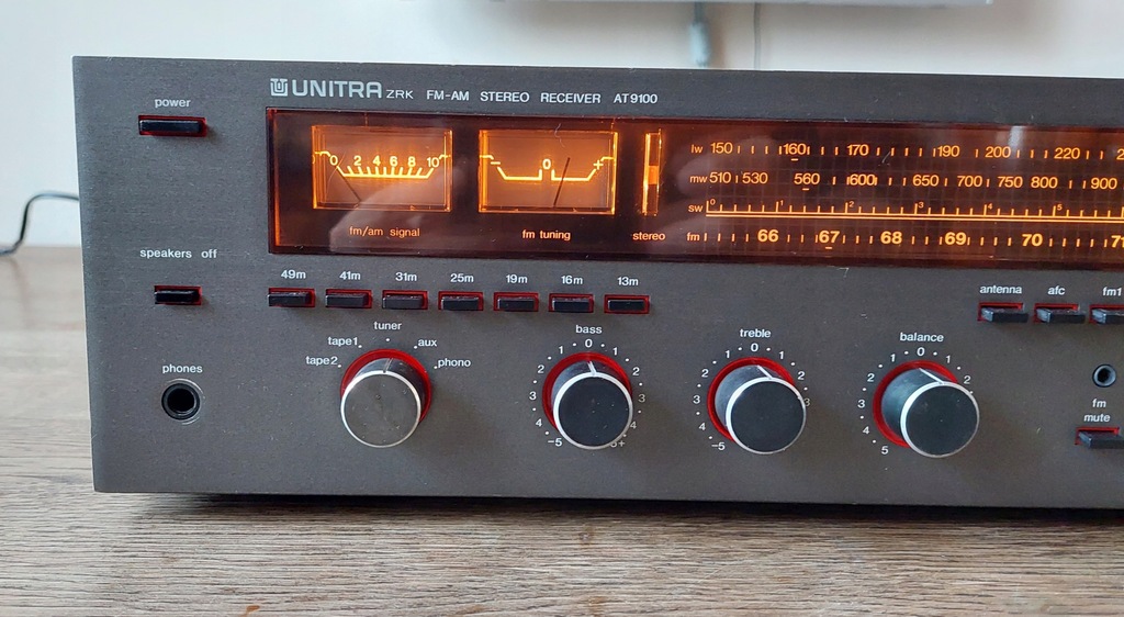 UNITRA ZRK AT9100 amplituner HiFi stereo. - 11667439256 - oficjalne ...