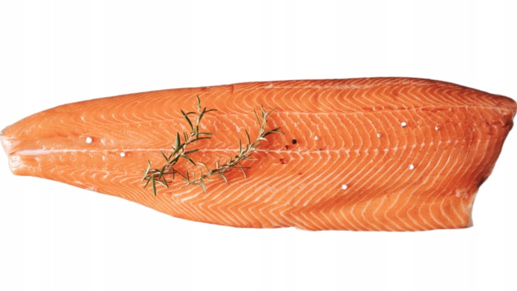 ŁOSOŚ ATLANTYCKI ŚWIEŻA RYBA FILET 1 KG TRYMOWANY BEZ TŁUSZCZU I OŚCI ...