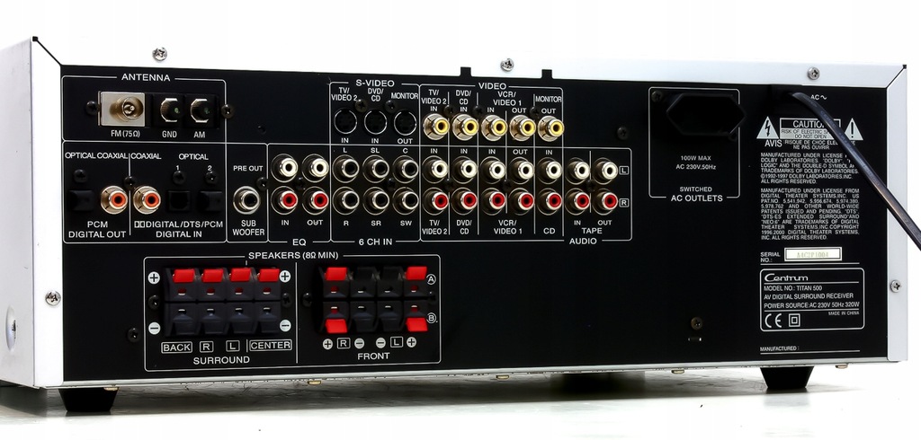 Купить CENTRUM TITAN 500 CINEMA DOLBY DIGITAL EX DTS-ES: отзывы, фото и ...