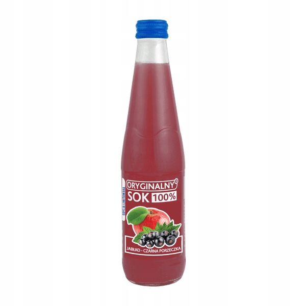 ORYGINALNY SOK 100% Sok Jabłko-czarna porze, 330ml - 12616586349 ...
