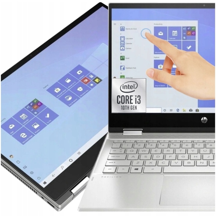 2w1 Dotykowy Laptop Tablet HP x360 14" FullHD/i3-10110U/16GB/512GB SSD ...