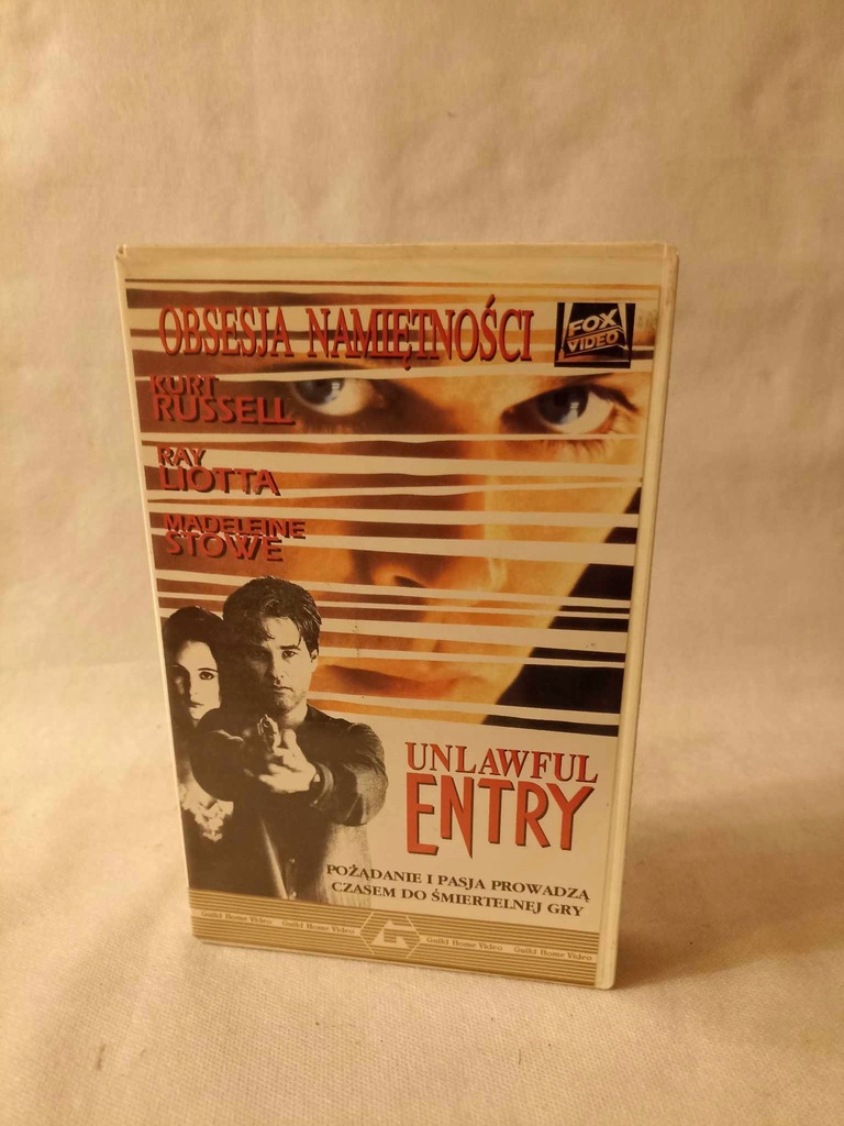 OBSESJA NAMIĘTNOŚCI VHS - 14464053688 - oficjalne archiwum Allegro