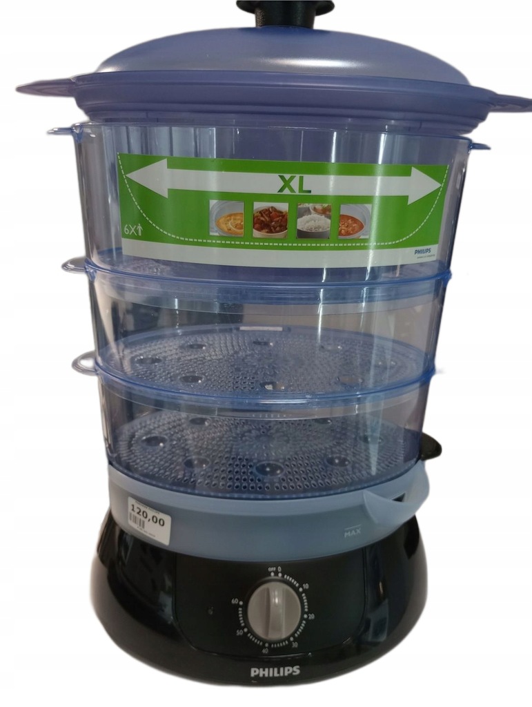 PAROWAR PHILIPS HD 9120 9 L 900 W czarny - 13438723993 - oficjalne ...