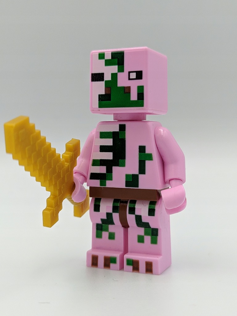 LEGO Minecraft, figurka - Zombie Pigman, min021 - 10647881583 ...