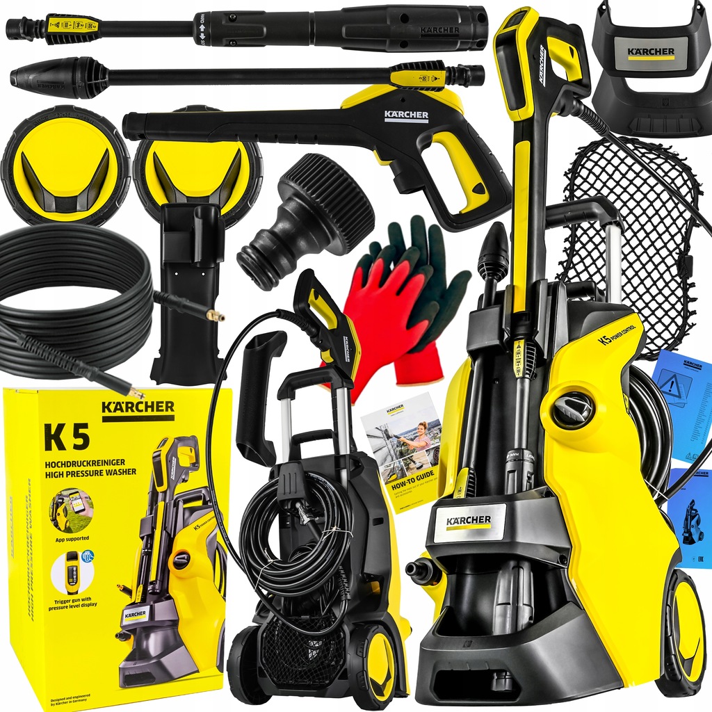 MYJKA CIŚNIENIOWA KARCHER K5 POWER CONTROL NEW VER - 12000702380 - oficjalne archiwum Allegro