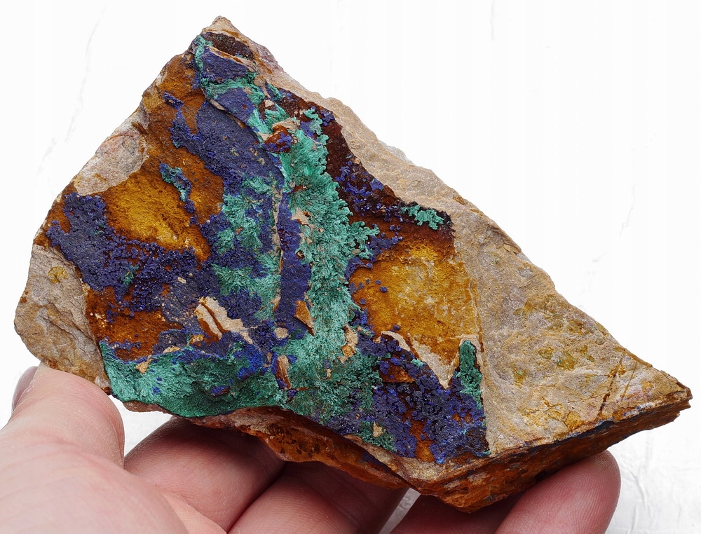 AZURYT, MALACHIT - ładne kolory MAROKO /bl865 - 14710005179 - oficjalne ...