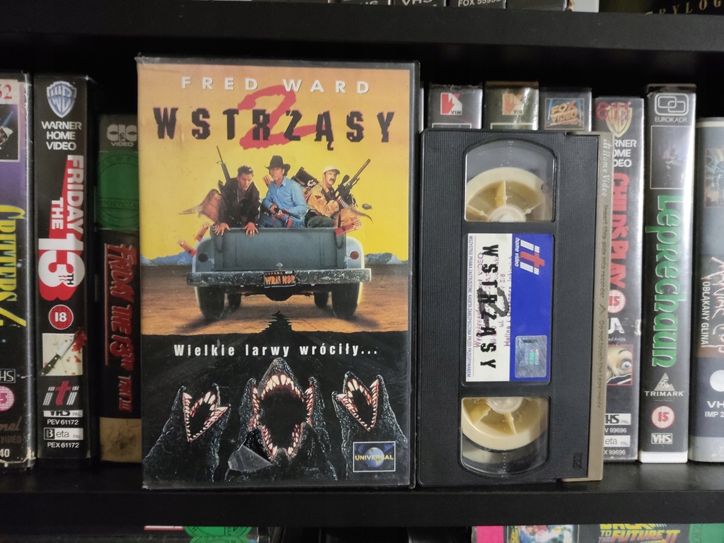 WSTRZĄSY 2 ## FRED WARD ## kaseta VHS - 14132424851 - oficjalne archiwum Allegro