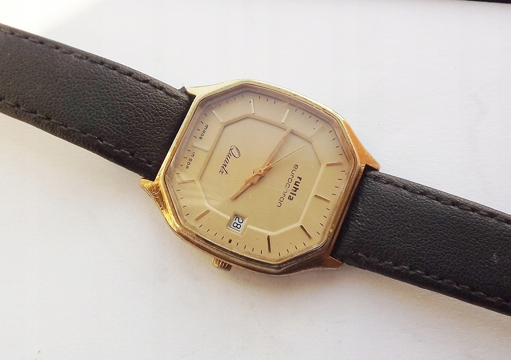 RUHLA EUROCHRON -QUARTZ MADE IN DDR.. SPRAWNY - 12808233814 - oficjalne ...
