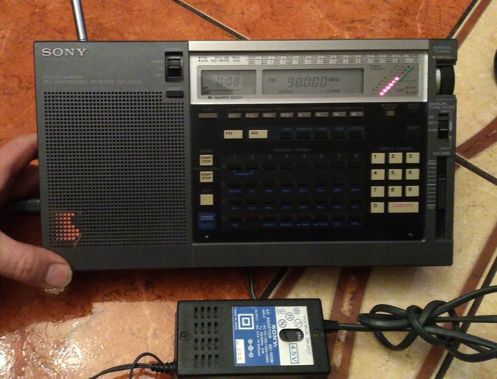 Radio globalne Sony ICF-2001D UNIKAT VINTAGE! - 11814048778 - oficjalne ...