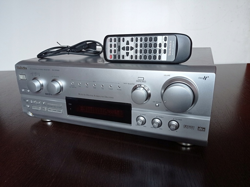 AMPLITUNER TECHNICS SA-DX940 5.1 + pilot - 12880618551 - oficjalne ...