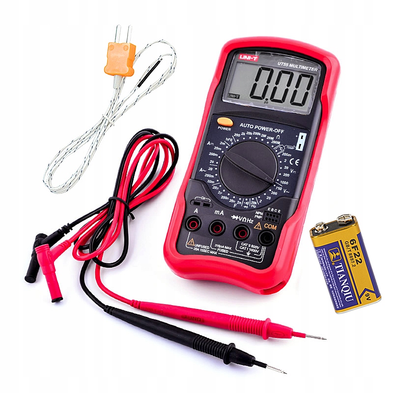 UNI-T UT55 miernik elektryczny multimetr - 12758013771 - oficjalne archiwum Allegro