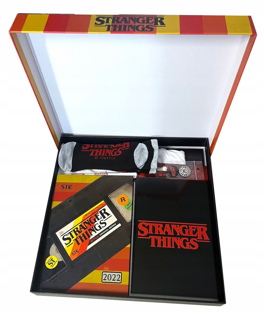 BOX STRANGER THINGS NA PREZENT DLA DZIEWCZYNY R. L - 12136598804 ...