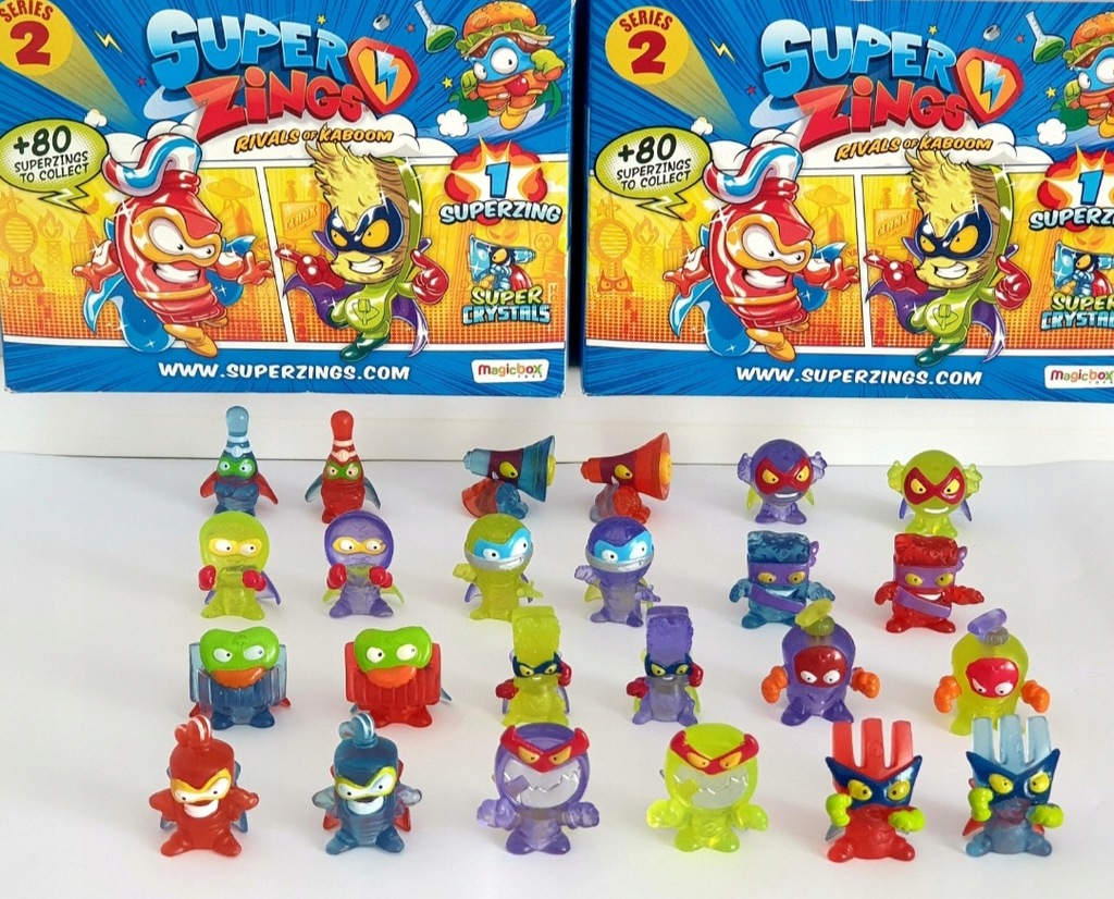 Super zings seria 2 - FIGURKI crystal do wyboru - 12185818105 ...