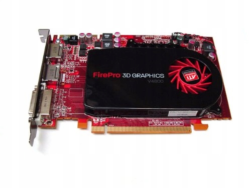 AMD ATI FIREPRO V4800 3D GRAPHICS 1GB GDDR5 DP DVI - 7510094451 ...