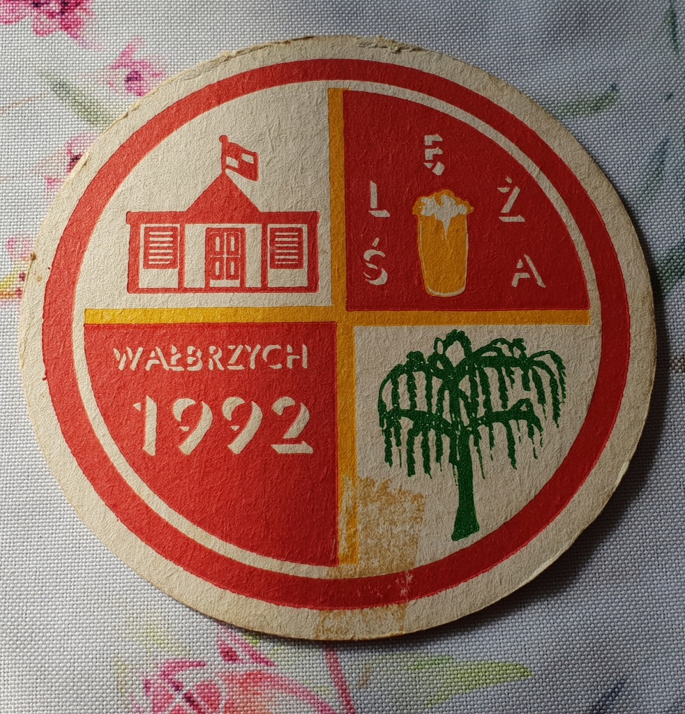 STARA PODSTAWKA POD PIWO BROWAR WAŁBRZYCH - 13930139910 - oficjalne archiwum Allegro